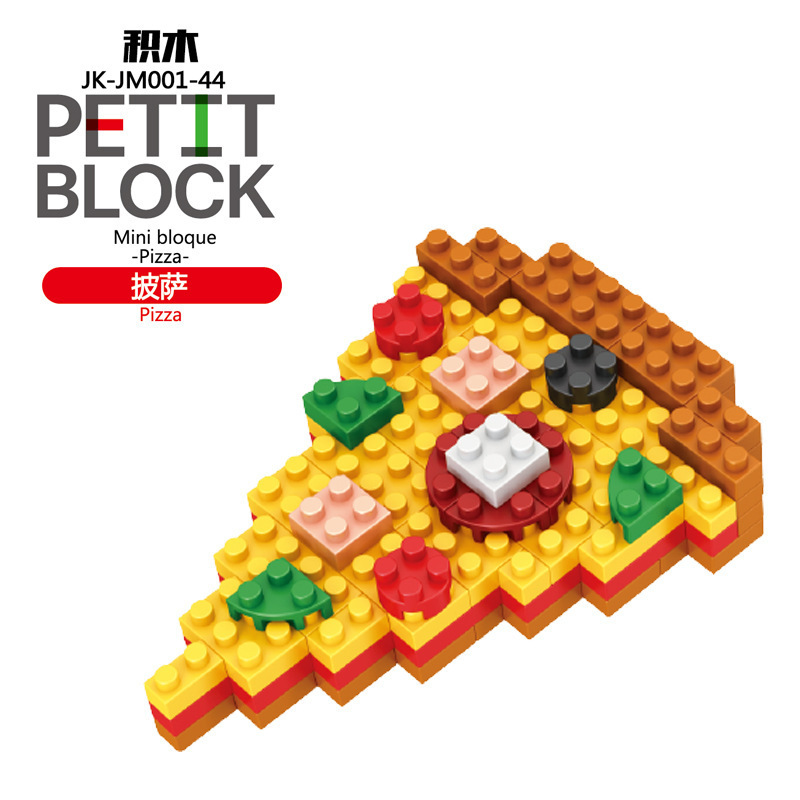 Jual Petit Nano Block Food Series DIY Nanoblock makanan Kentang burger ...