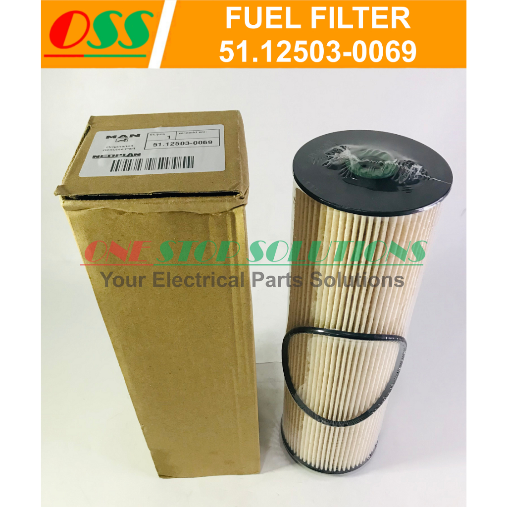 Jual FUEL FILTER FILTER SOLAR MAN 51.12503-0069 51125030069 | Shopee ...