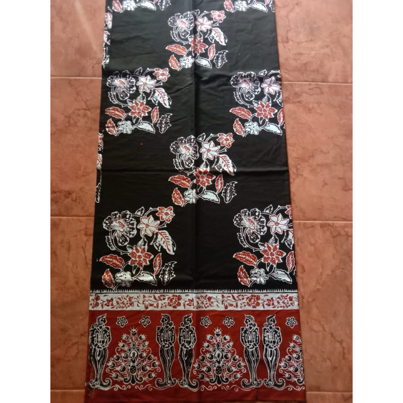 Jual Batik cap minimalis motif thengul x bungarosella | Shopee Indonesia