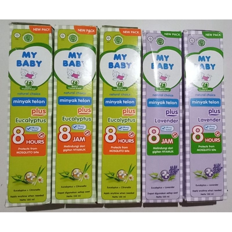 Jual MY BABY MINYAK TELON PLUS Anti Nyamuk 8jam-12jam || Eucalyptus ...