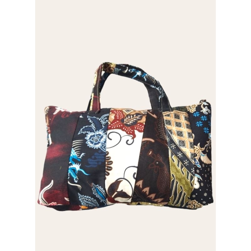 Jual Tote bag tas mekena perca batik tas wanita | Shopee Indonesia