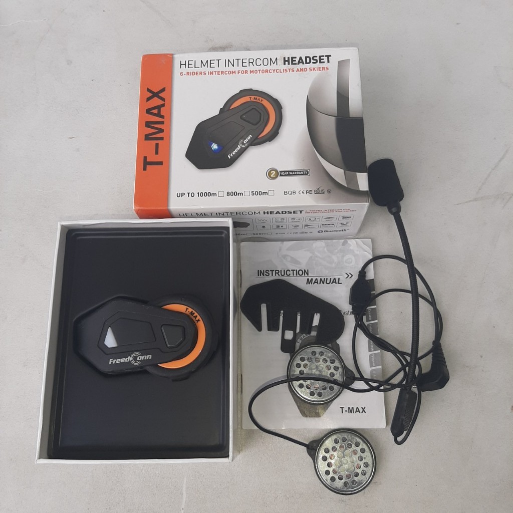Jual FREEDCONN TMAX INTERCOM BLUETOOTH SECOND ORIGINAL | Shopee Indonesia