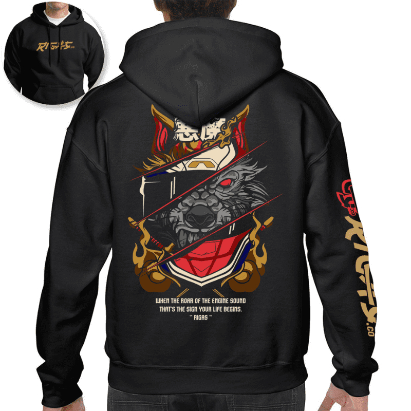 Jual Hoodie Jumper Pria Warna Hitam Size M - L - XL - XXL Original ...