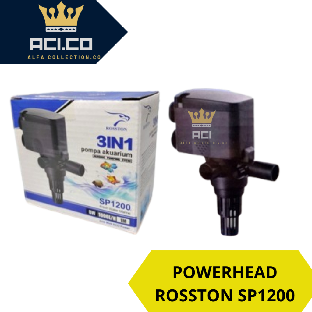 Jual ACI - ROSSTON SP1200 SP 1200 mesin pompa air celup aquarium ...