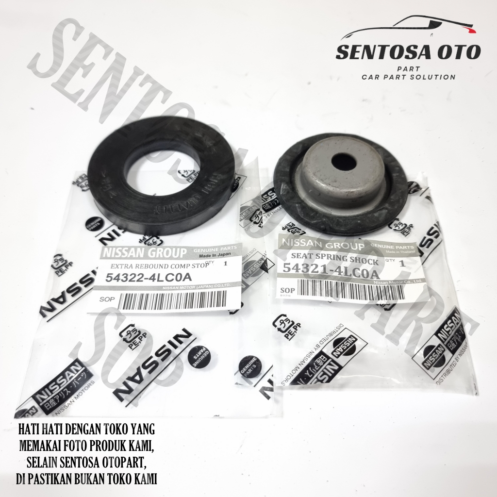 Jual Karet Support Tatakan Atas & Extra Peredam Shock Depan March Datsun GO Almera Original ...