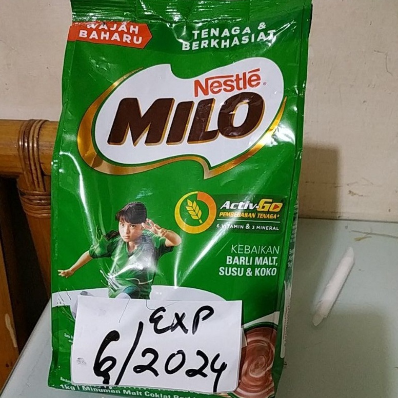 Jual DRFTB Milo Active go 1kg malaysia / 1+100gram Best ゞ | Shopee ...