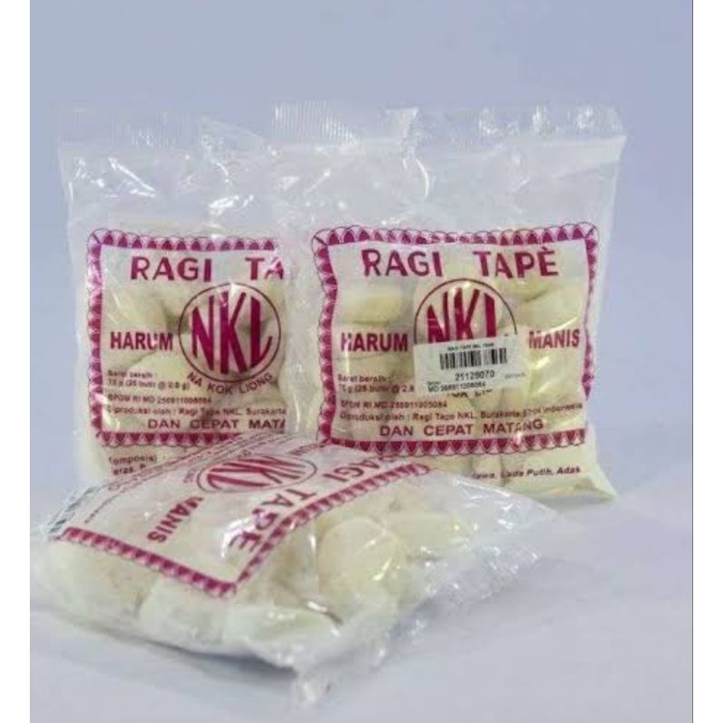 Jual RAGI TAPE 25 PCS | Shopee Indonesia