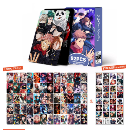Jual (BBT17)LOMO CARD {92/30PCS} PACK PHOTOCARD JUJUTSU NO KAISEN LOMO ...