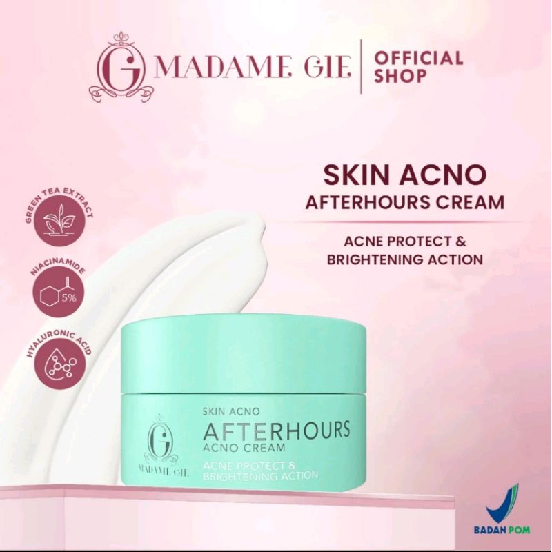 Jual Madame Gie Skin Acno Afterhours Cream | Shopee Indonesia