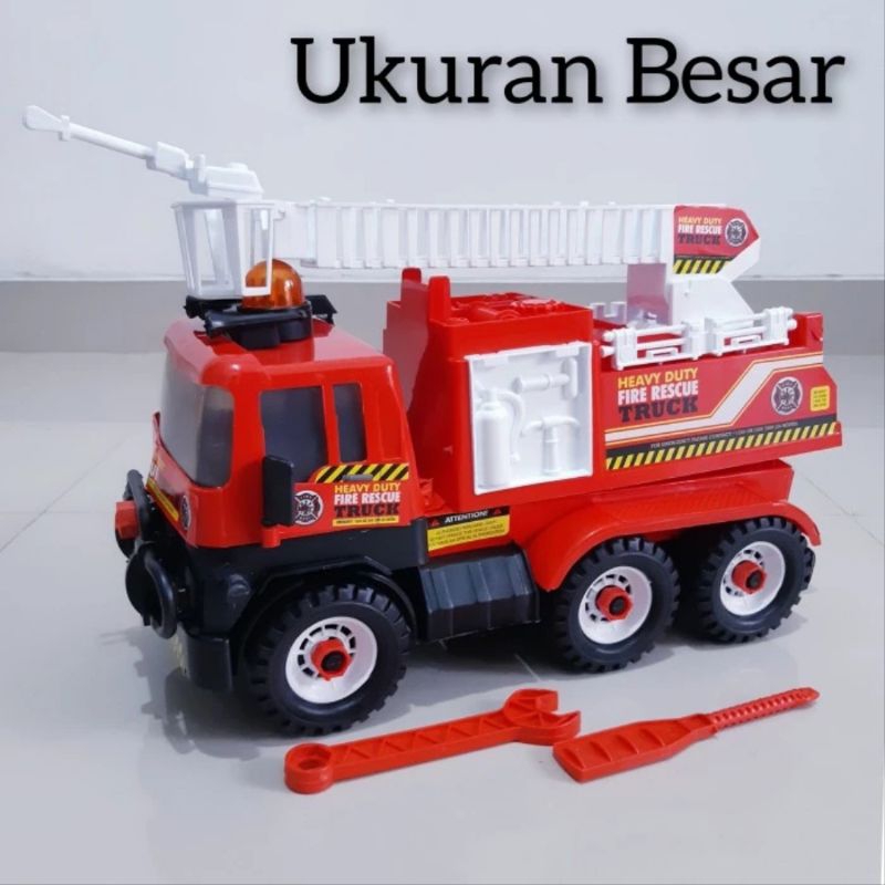 Jual Mainan Truk Pemadam Kebakaran Jumbo - Mobil Truck Damkar Besar ...