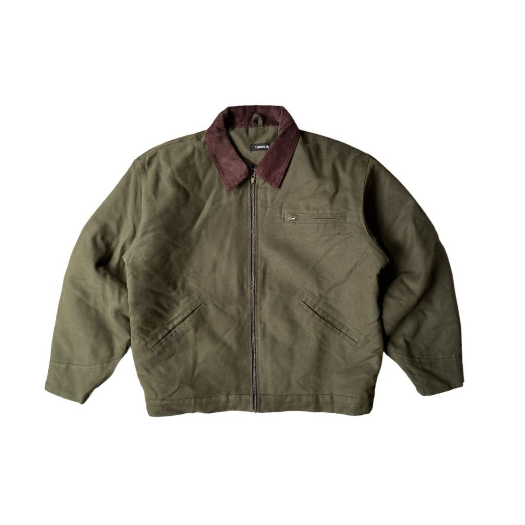 Jual Timbre Work Jacket Quilted Green | Shopee Indonesia