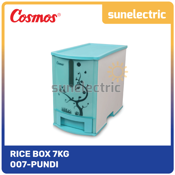 Jual Cosmos 007 PUNDI Rice Box 7 Kg Tempat Beras Pundi 007 - BIRU ...