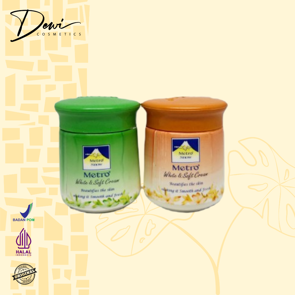 Jual METRO SNOW White & Soft Cream 60g | Shopee Indonesia