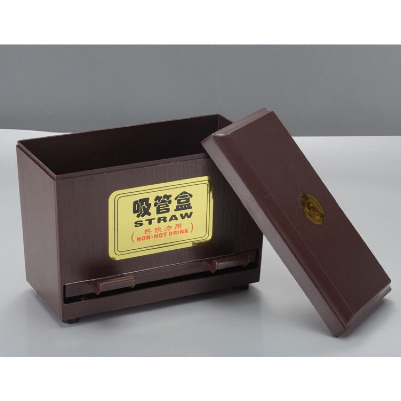 Jual Jiwins Straw Dispenser / wadah box tempat sedotan | Shopee Indonesia