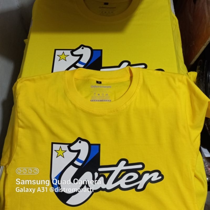 Jual TSHIRT KAOS INTER VINTAGE LOGO ULAR (KIJ-015) | Shopee Indonesia