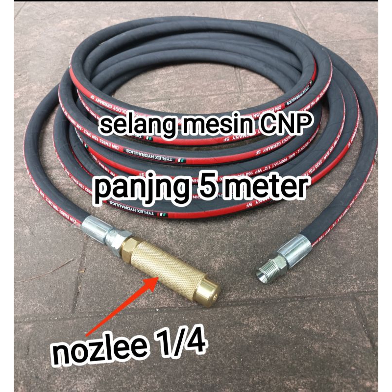 Jual selang steam panjang 5 meter + nozel | Shopee Indonesia