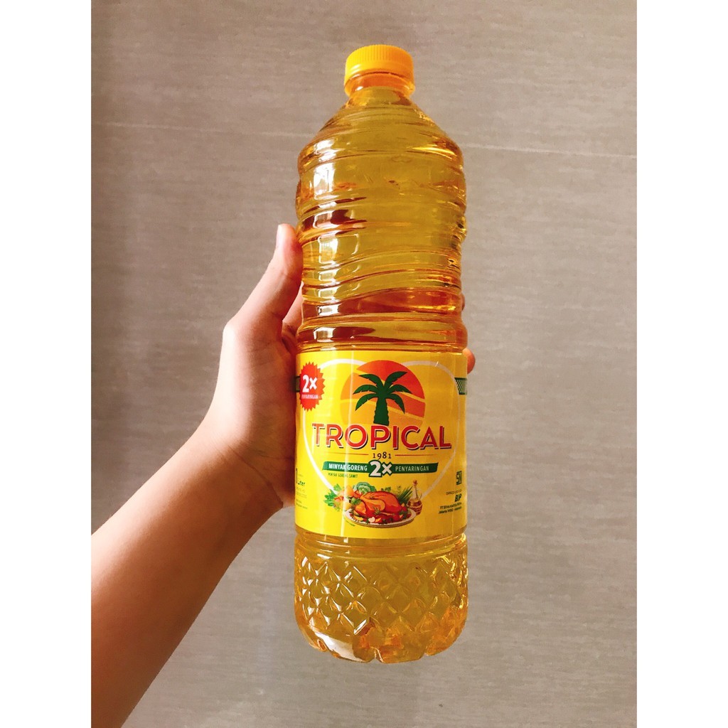 Jual MINYAK TROPICAL 1 LITER BOTOL | Shopee Indonesia