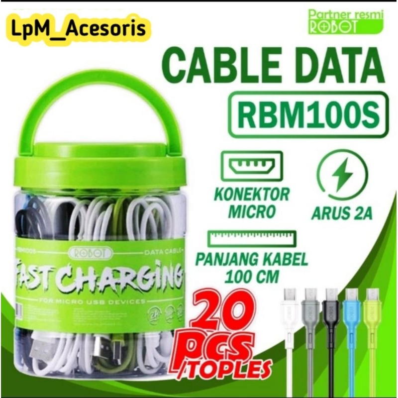 Jual Kabel USB Robot Micro RBM100 1toples(isi20pcs) | Shopee Indonesia