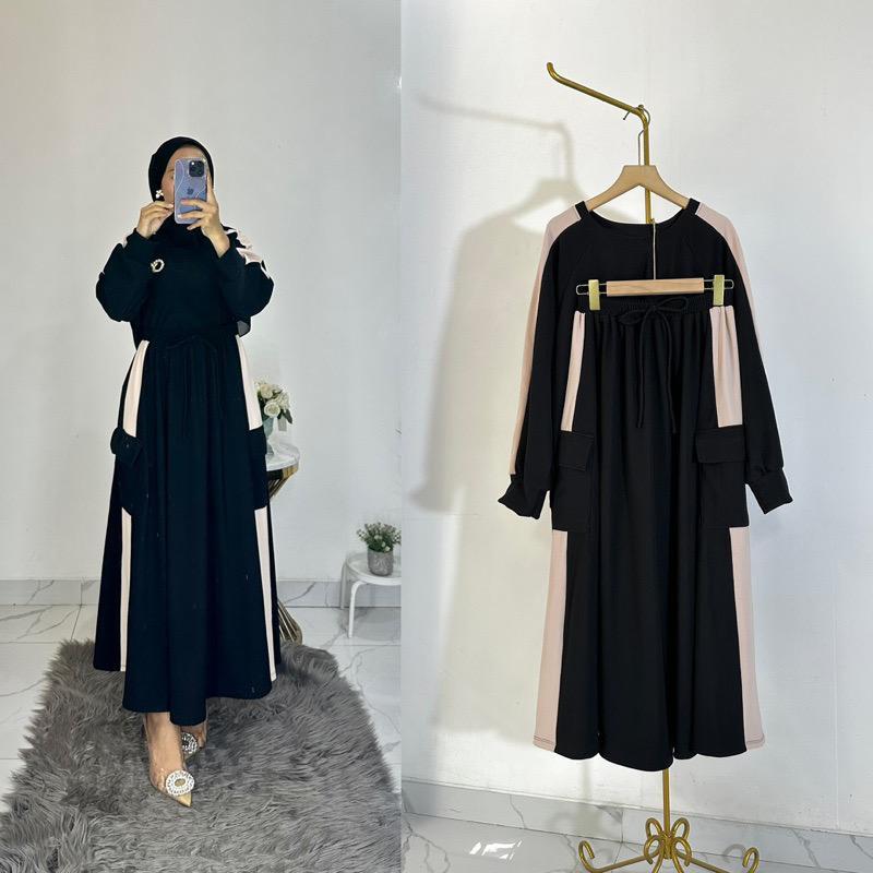 Jual HANOPER SET ROK CARGO CRINKLE AIRFLOW LD 110 // SETELAN ROK // ONE ...