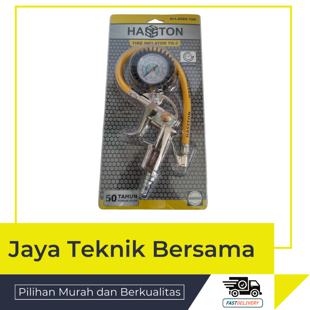 Jual Tire Inflator HASSTON PROHEX Alat Isi Angin Ban Pressure Gun Alat ...