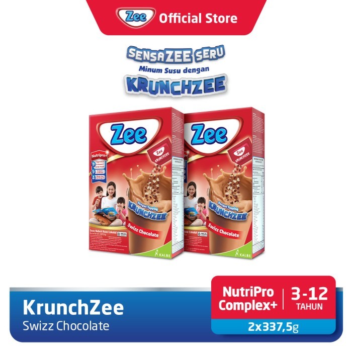 Jual Zee Reguler Swizz Chocolate Milk 340gr (2pcs) | Shopee Indonesia