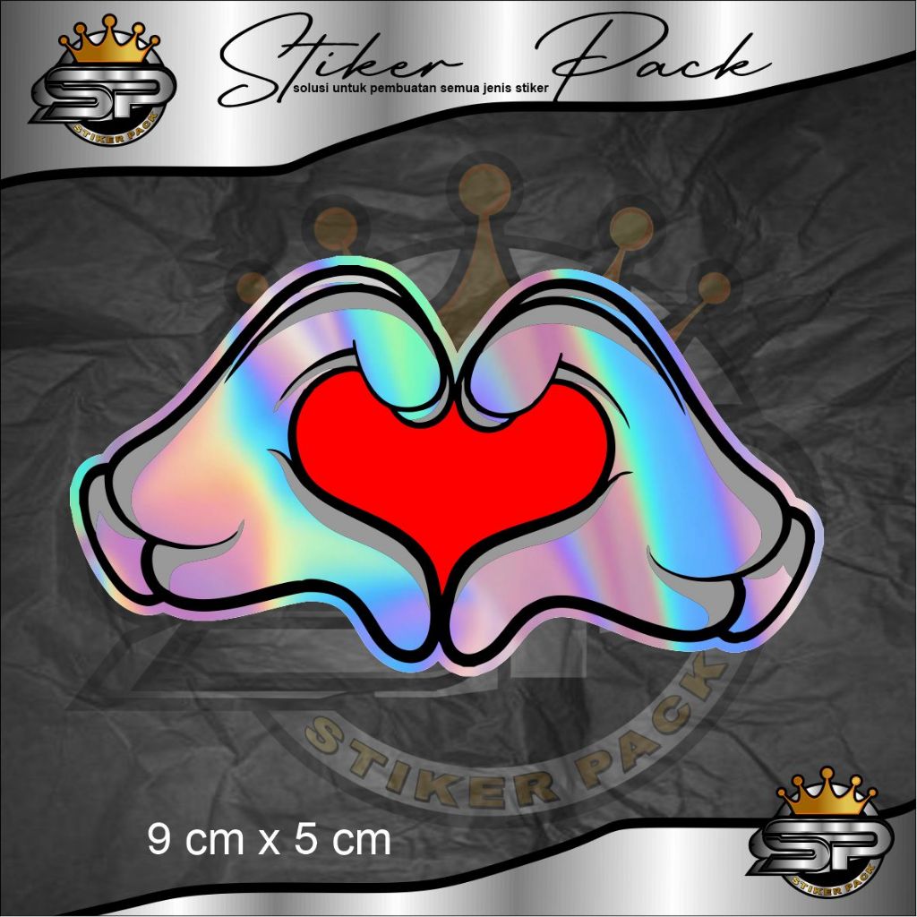 Jual STIKER JARI LOVE STIKER LOGO LOVE KEREN | Shopee Indonesia