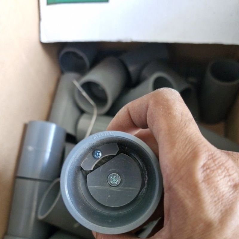 Jual tusen klep pvc 1 / 1,5 / 1¼ / 2 / 2,5 / 3 dim AW TEBAL pompa air ...