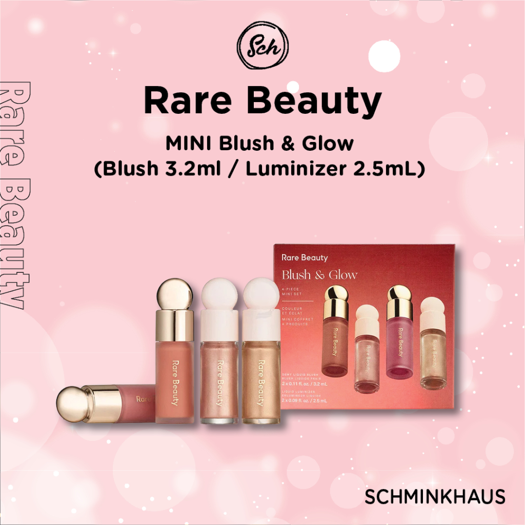 Jual RARE BEAUTY MINI Blush & Glow ( Blush 3.2ml / Luminizer 2.5mL ...
