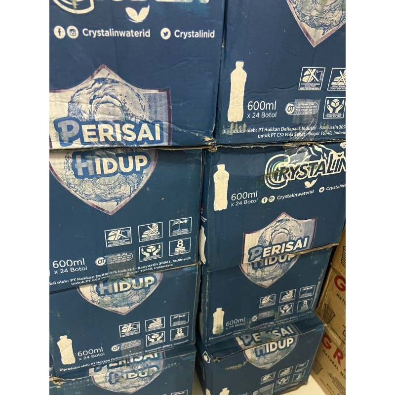 Jual Crystalin / Crystalline 600 ML 1 dus | Shopee Indonesia