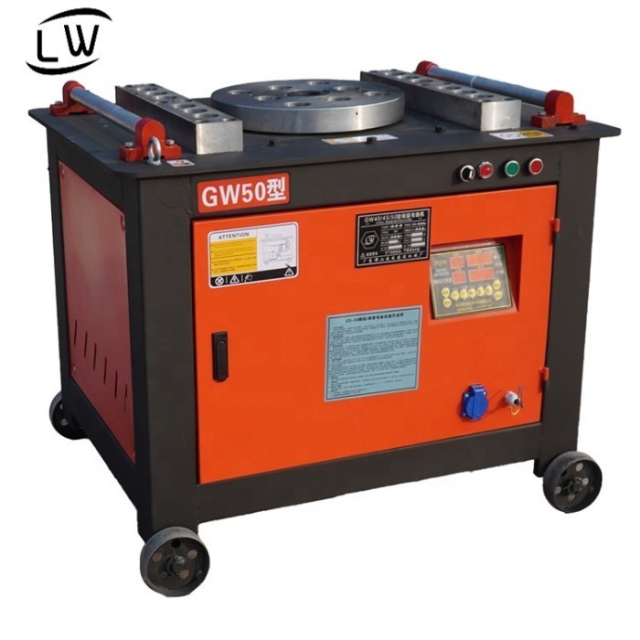 Jual MESIN BENDING BESI BAJA / PEMBENGKOK BESI / BAR BENDER GW50 CNC ...