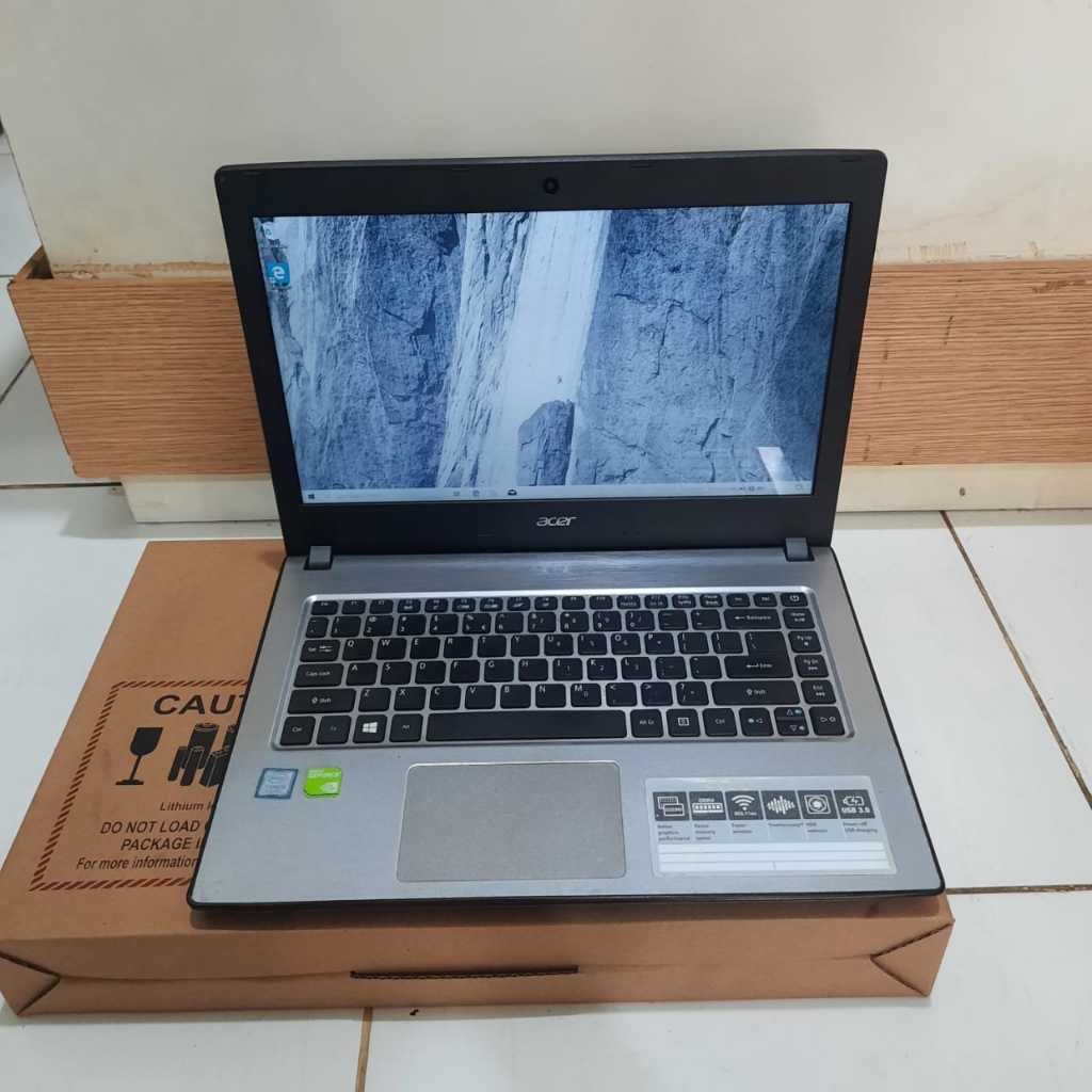 Jual Laptop Acer Aspire E5-476G, Core i5-8250U, Gen 8th, Double Vga, Nvidia Geforce MX130 2GB ...
