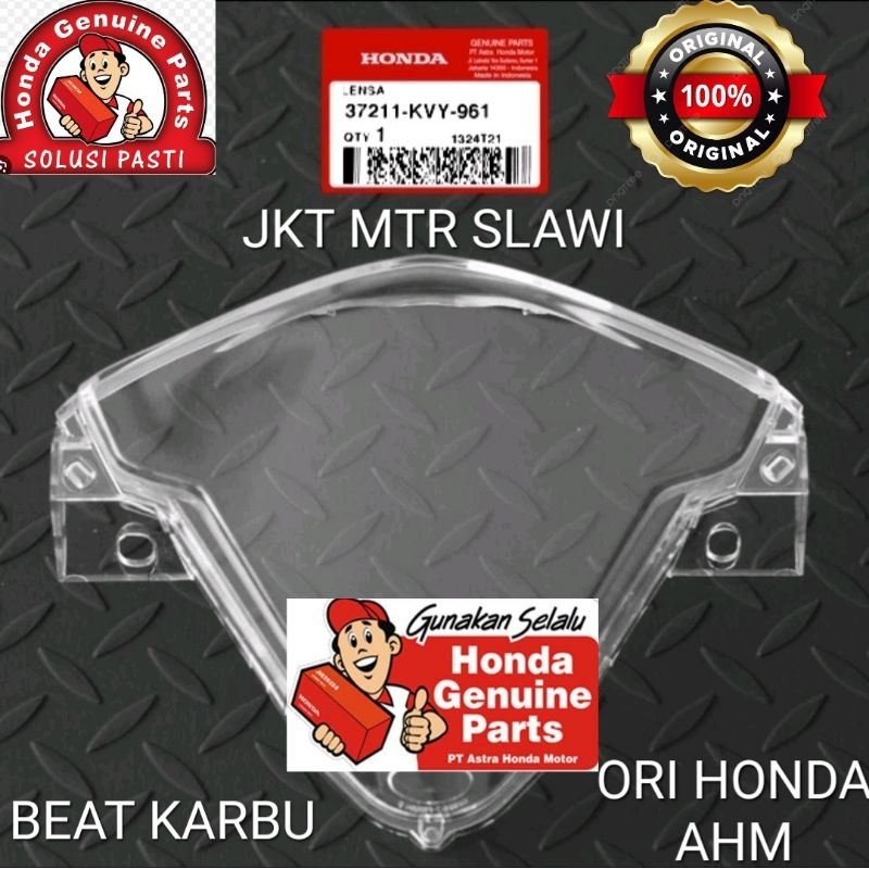 Jual 37211-KVY-961 mika kaca lensa speedo meter kaca speedo meter beat ...