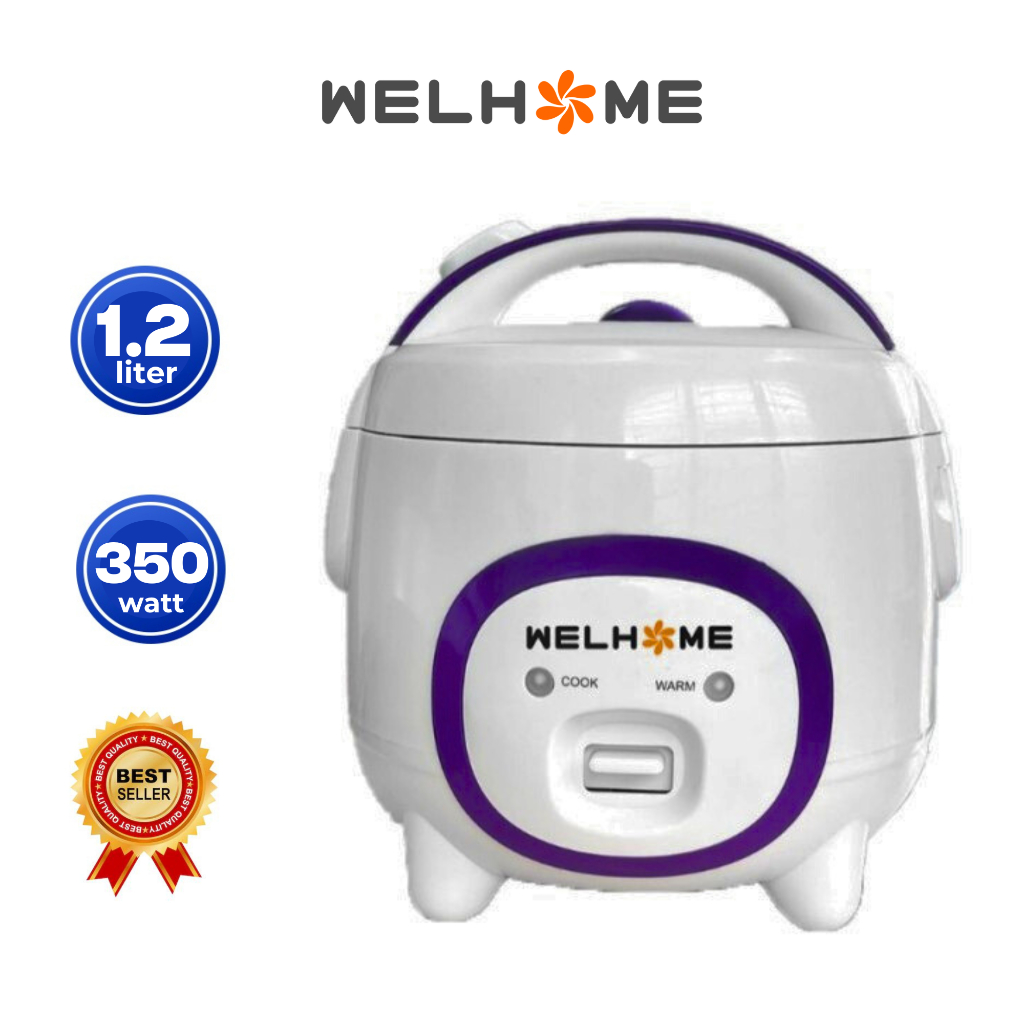 Jual WELHOME MINI RICE COOKER MAGIC COM 1.2 LITER MULTIFUNGSI 3IN1 ...