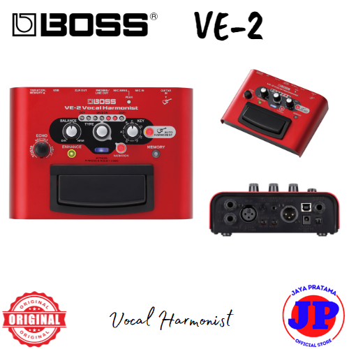 Jual Boss VE-2 Vocal Harmonist Effect Pedal Original Efek Vokal VE2 ...