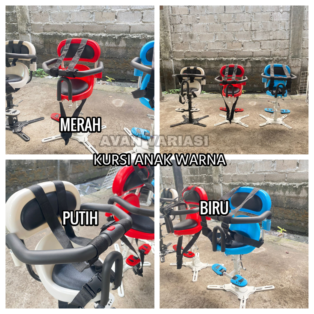 Jual KURSI ANAK TEMPAT DUDUK ANAK BONCENG DEPAN MOTOR MATIC || KURSI ...