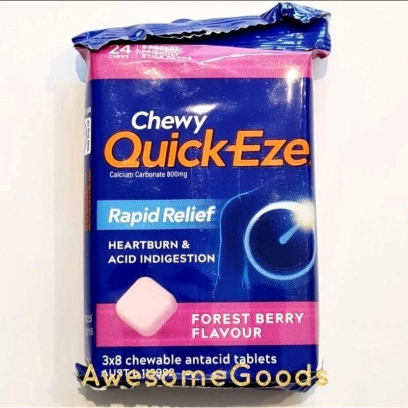 Jual Quick Eze Chewy Forest Berry Flavour Multi Pack | Shopee Indonesia
