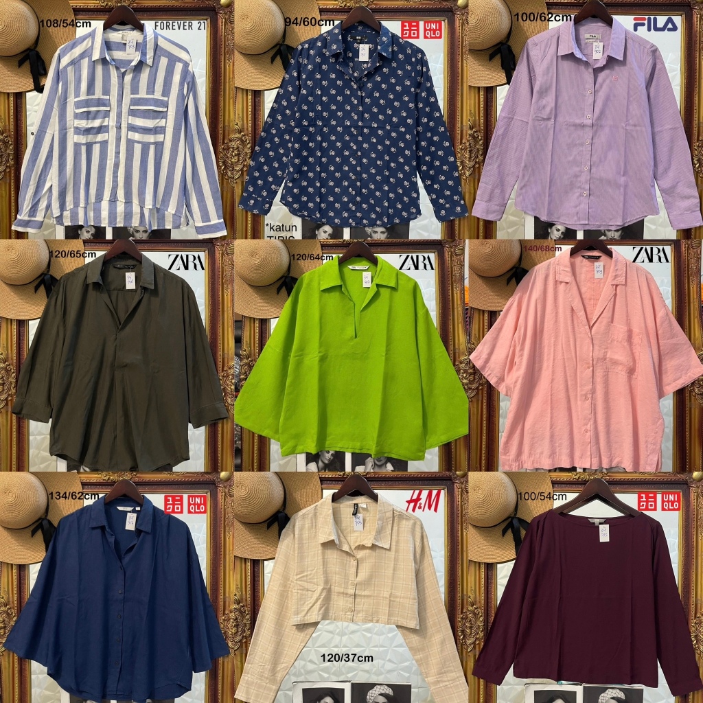 Jual BRANDED COLLECTION Blouse & Shirt | Shopee Indonesia