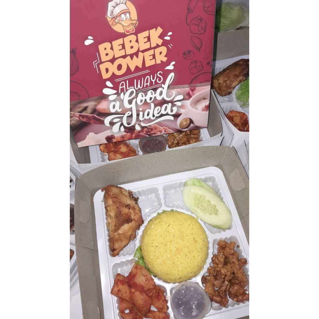 Jual Nasi Box/ Nasi Kotak Nasi Kuning Ceria (Nasi Kuning Ayam) untuk ...