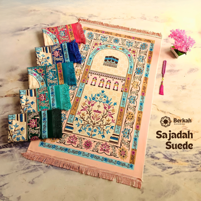Jual Sajadah Turkey Sejadah Suede Lembut Perlengkap Ibadah Sholat ...