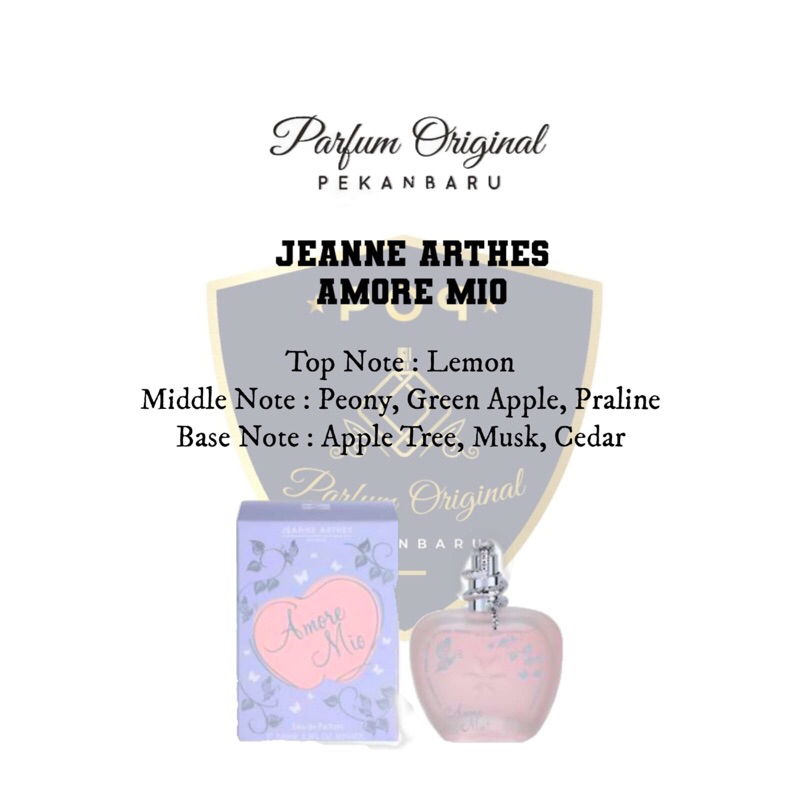 Jual Jeane Arthes Amore Mio-parfum original store garansi | Shopee Indonesia