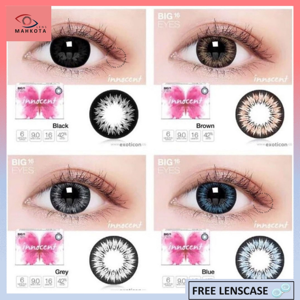 Jual SOFTLENS X2 INNOCENT NORMAL & MINUS (-0.50 S/D -6.00) X2 EXOTICON ...