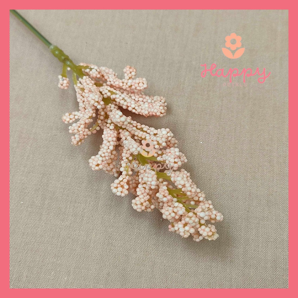 Jual Artificial Japanese Skimmia Flower Bunga Tangkai Palsu Plastik ...