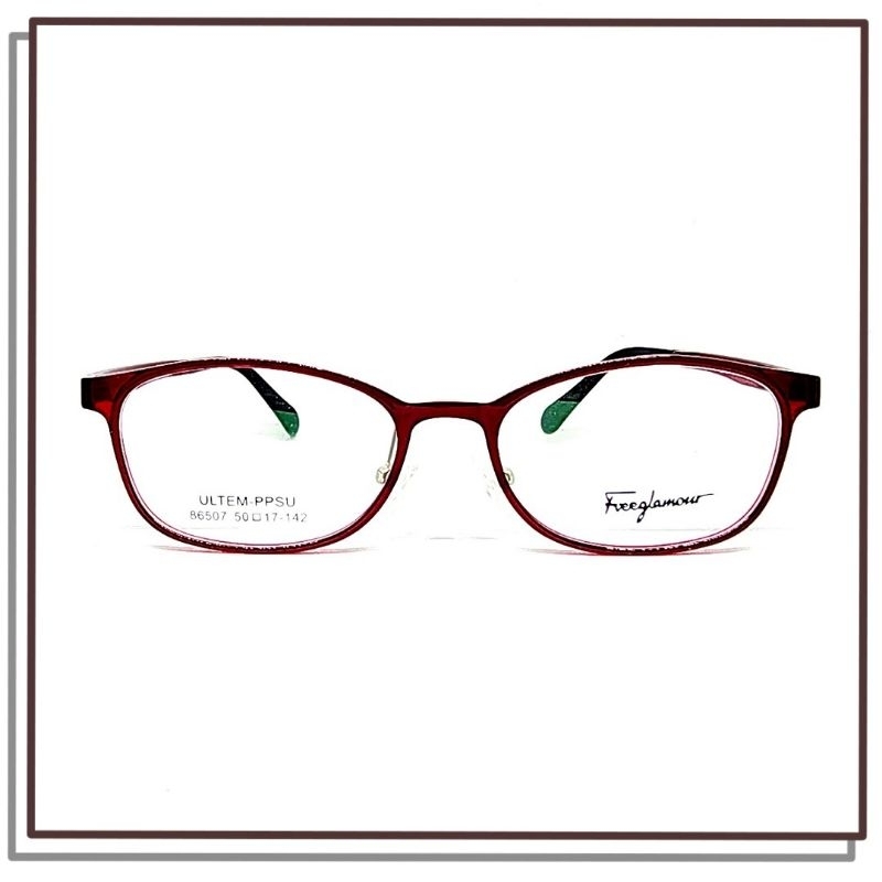 Jual FRAME KACAMATA PLASTIK FVER GLAMOUR 86507 Gagang LENTUR Kuat ...