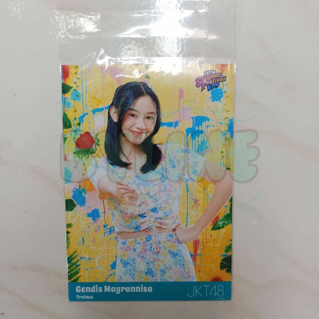 Jual Photopack JKT48 Summer Festival - Gendis Mayrannisa (Gendis JKT48 ...