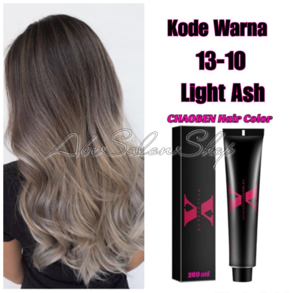 Jual KODE 13-10 LIGHT ASH Japan Hair Color Cream Cat Rambut Profesional ...
