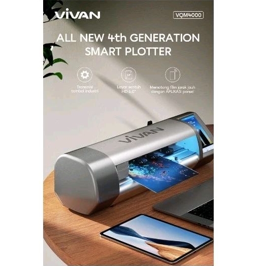 Jual vqm 4000 vivan smart plotter + hydrogel 500 pcs | Shopee Indonesia