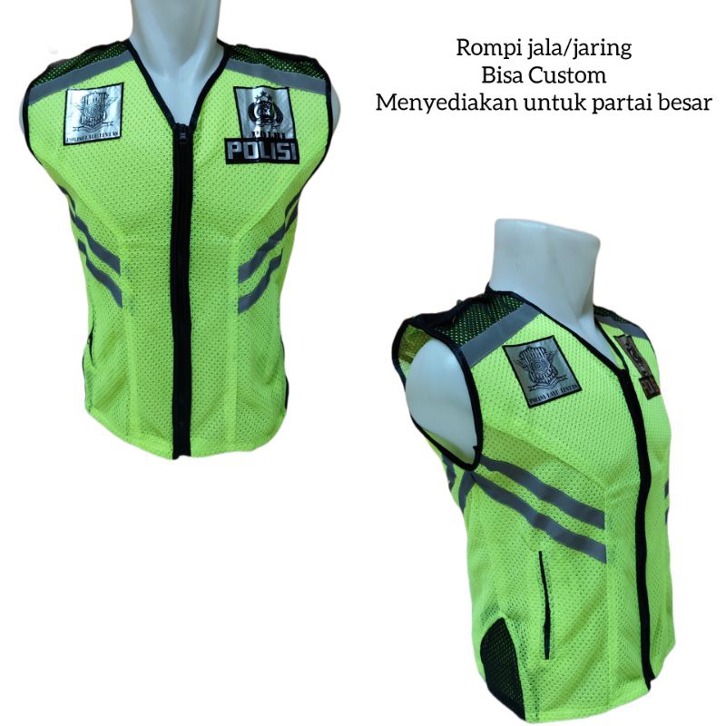 Jual Rompi Polisi Bahan Jala Jaring / Rompi Security / Rompi Satpam ... Jual Rompi Polisi Bahan Jala Jaring / Rompi Security / Rompi Satpam ...