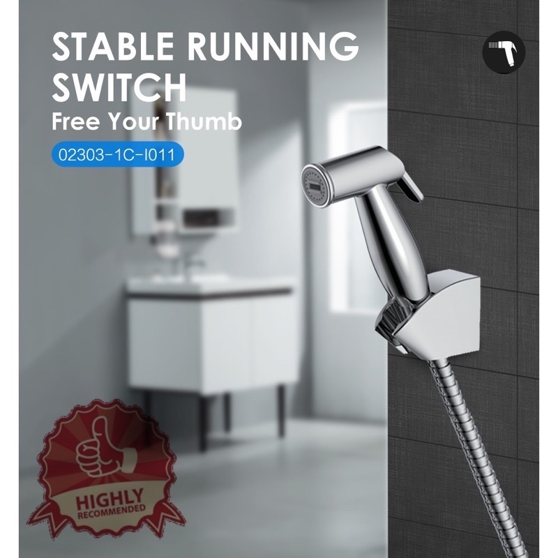 Jual JOMOO Jet Shower Toilet Bidet Spray gun Jet Spray Set Kamar Mandi ...