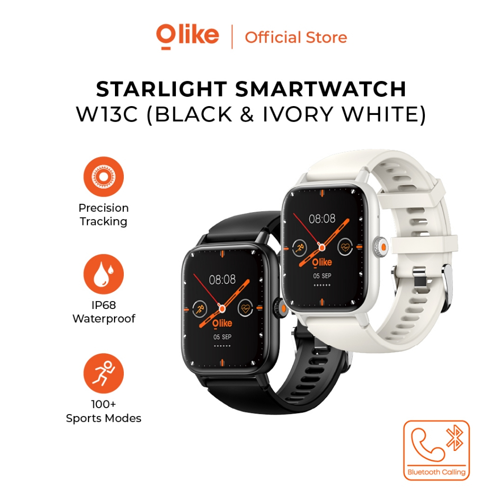 Jual Olike Starlight Smart Watch W13C IP68 Water Resistant 100 Mode ...