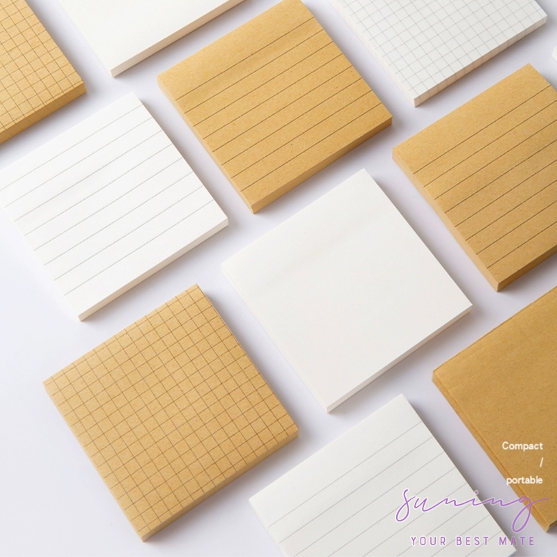 Jual Sticky Notes Kertas Kraft/Kertas Memo Tempel--Suning Mall | Shopee ...